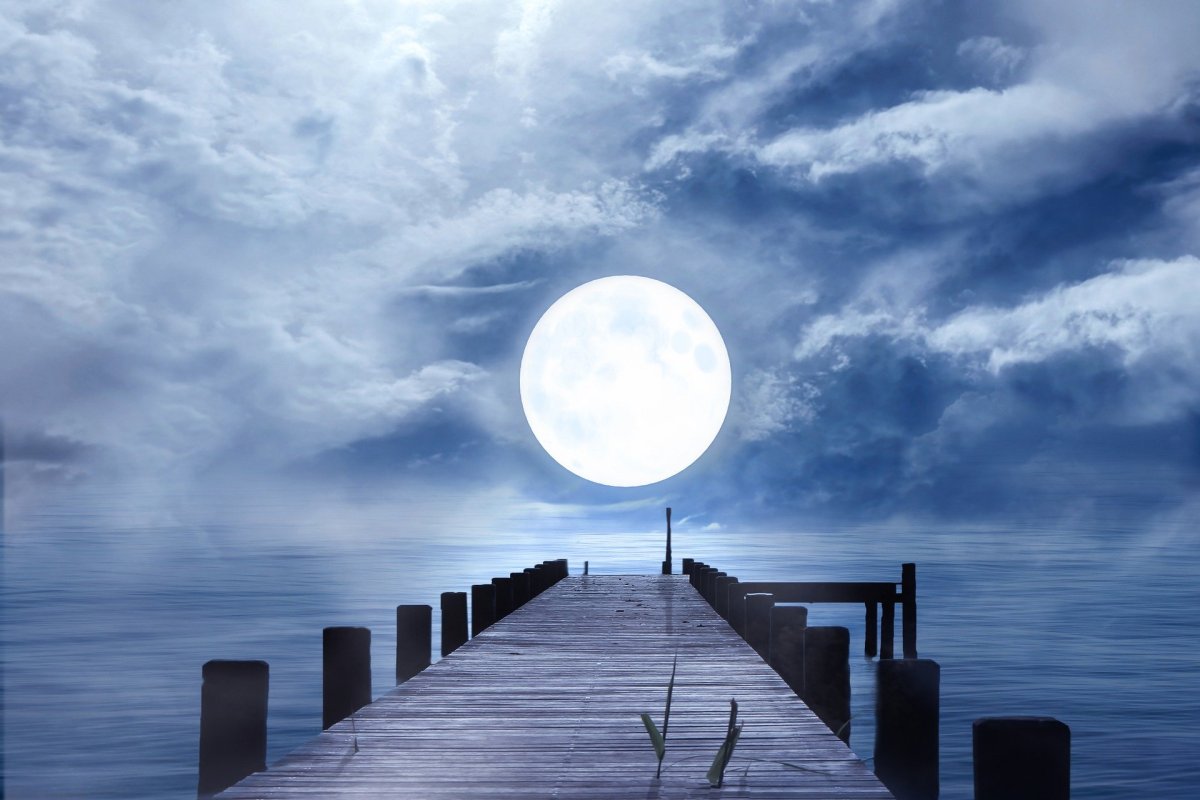 Pleine lune – Plume sioux